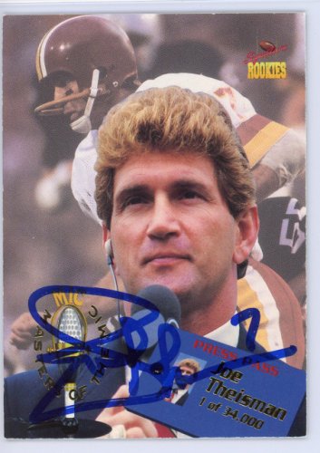 Joe Theismann Autographed Memorabilia | Signed Photo, Jersey ...