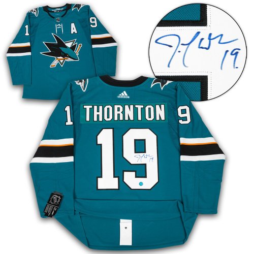 San Jose Sharks Autographed Jerseys | Signed Jerseys