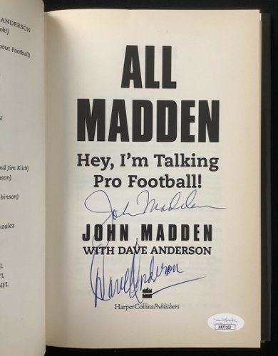 John Madden Autographed Memorabilia | Signed Photo, Jersey ...