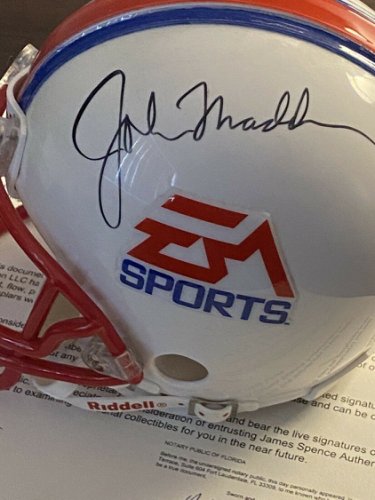 John Madden Autographed Memorabilia | Signed Photo, Jersey ...