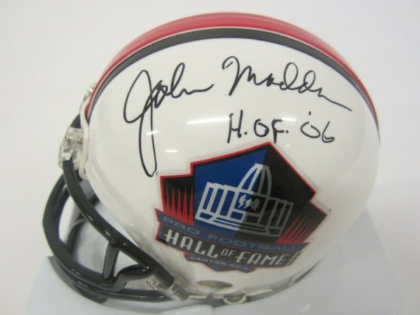 John Madden Autographed Memorabilia | Signed Photo, Jersey ...