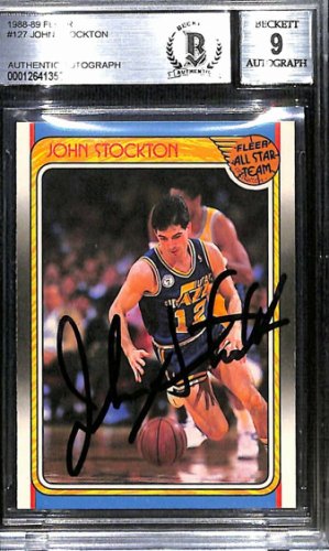 John Stockton - Sports Memorabilia & Autographed Sports Collectibles
