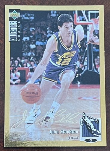 John Stockton - Sports Memorabilia & Autographed Sports Collectibles