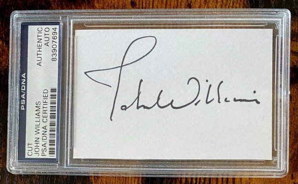 John Williams Autographed Memorabilia | Signed Photo, Jersey ...