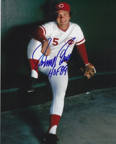 Johnny Bench Autographed Memorabilia | Signed Photo, Jersey ...