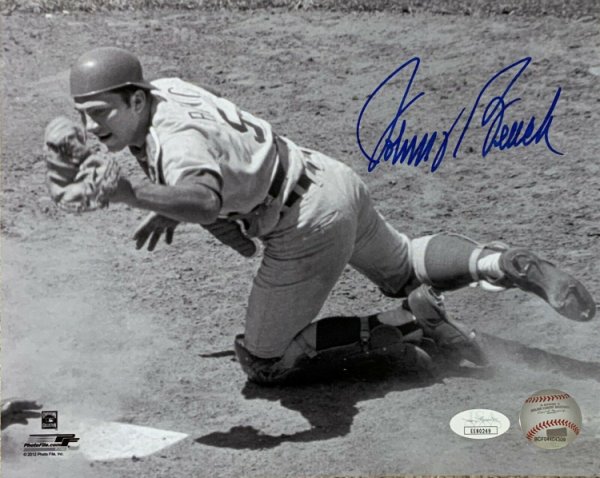 Johnny Bench Autographed Memorabilia | Signed Photo, Jersey ...