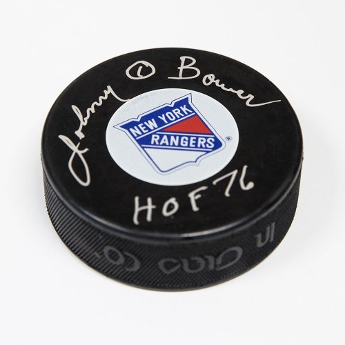 New York Rangers Autographed Pucks | Signed Rangers Pucks