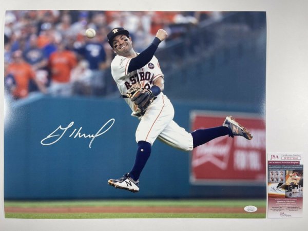 Jose Altuve Autographed Memorabilia | Signed Photo, Jersey ...