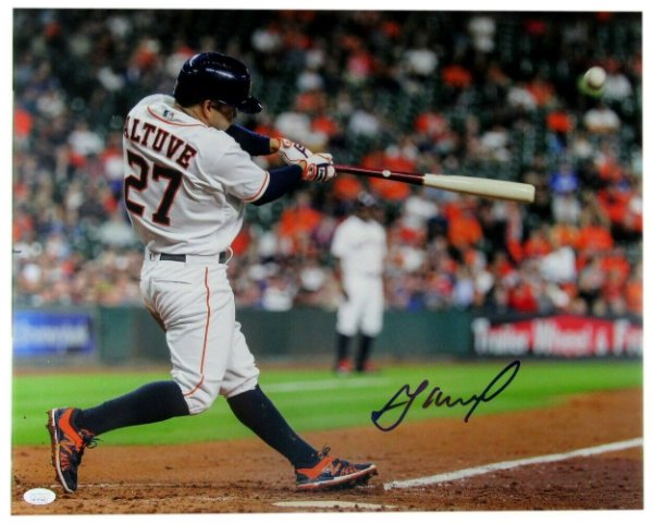 Jose Altuve Autographed Memorabilia | Signed Photo, Jersey ...