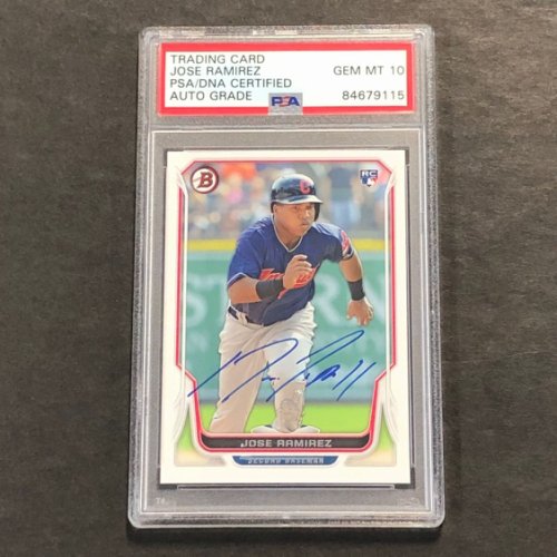 Jose Ramirez Autographed Memorabilia | Signed Photo, Jersey ...
