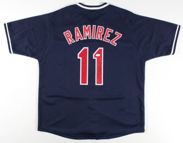 Jose Ramirez Autographed Memorabilia | Signed Photo, Jersey ...