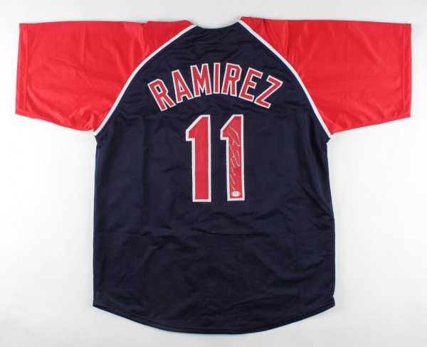 Jose Ramirez Autographed Memorabilia | Signed Photo, Jersey ...