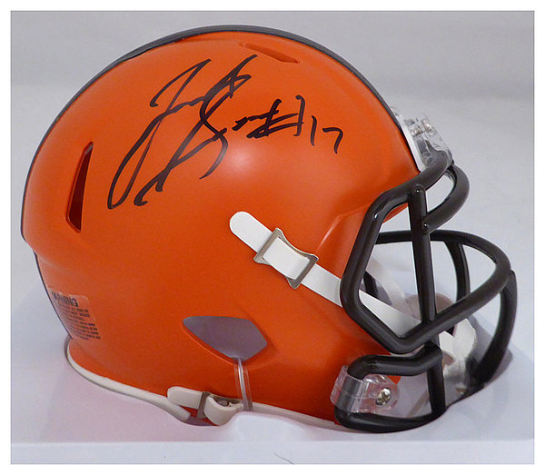 Autographed Cleveland Browns Mini Helmets | Signed Mini Helmets