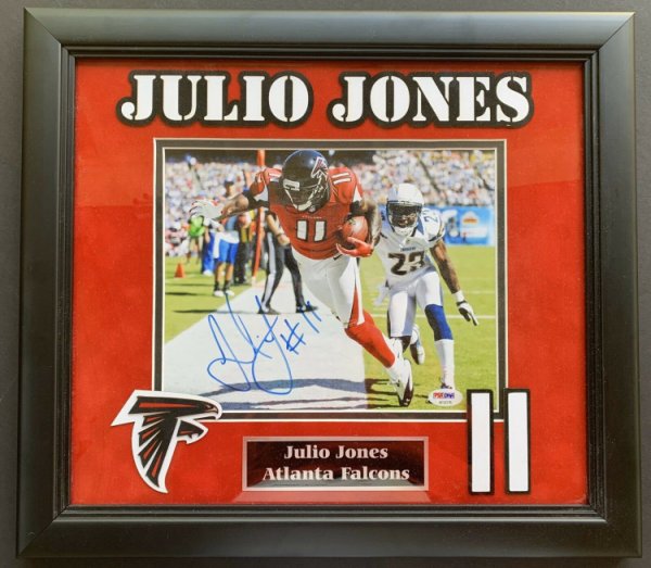 Julio Jones Autographed Memorabilia | Signed Photo, Jersey ...