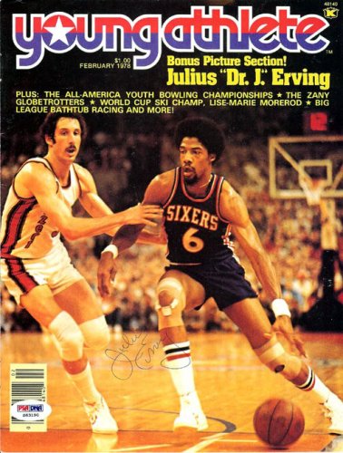 Julius Erving | Autographed Baketball Memorabilia & NBA Merchandise