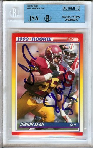 Junior Seau Autographed Memorabilia | Signed Photo, Jersey ...