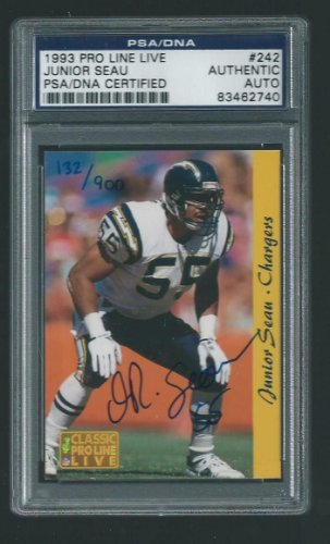 Junior Seau Autographed Memorabilia | Signed Photo, Jersey ...