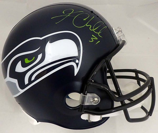 Seattle Seahawks Autographed Full Size Helmets | Signed Helmets