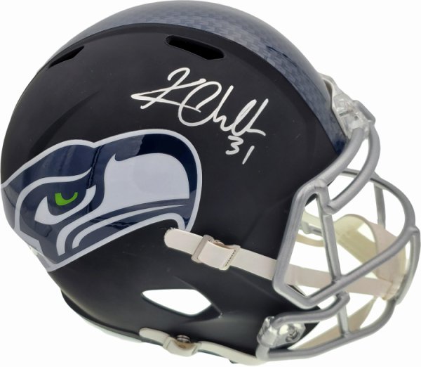 Seattle Seahawks Autographed Full Size Helmets | Signed Helmets