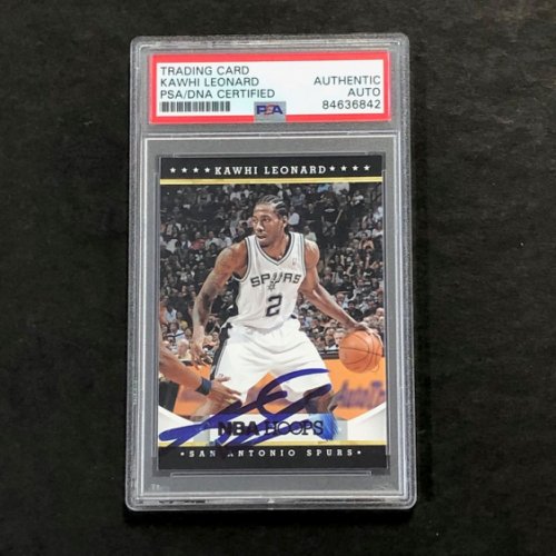 Kawhi Leonard Autographed Memorabilia | Signed Photo, Jersey ...