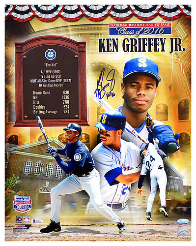 Ken Griffey Jr. Autographed Memorabilia | Signed Photo, Jersey ...
