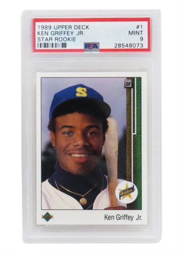 Ken Griffey Jr (Seattle Mariners) 1989 Upper Deck Baseball #1 RC Rookie ...