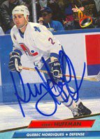 Kerry Huffman Quebec Nordiques 1993 Fleer Ultra Autographed Signed Card ...