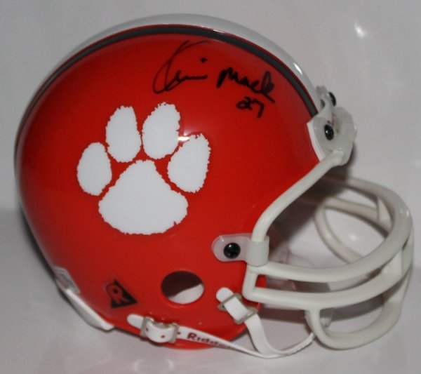 Autographed Clemson Tigers Mini Helmets | Signed Mini Helmets