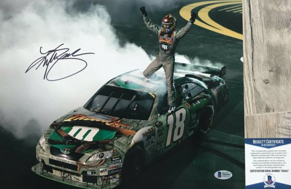 Kyle Busch Autographed Memorabilia | Signed Photo, Jersey, Collectibles ...