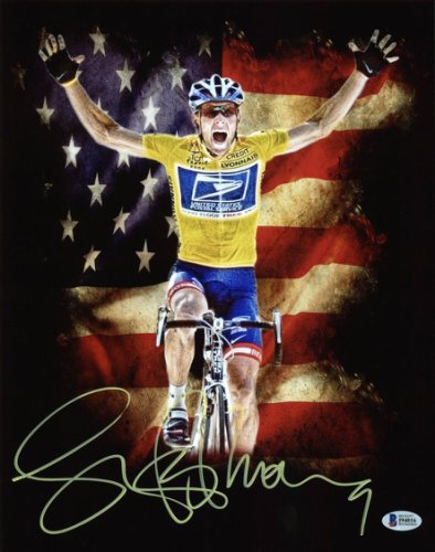 Lance Armstrong Autographed Memorabilia | Signed Photo, Jersey ...