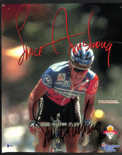 Lance Armstrong Autographed Memorabilia | Signed Photo, Jersey ...