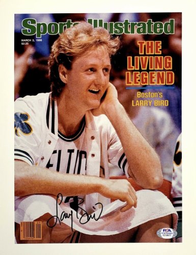Larry Bird | Autographed Baketball Memorabilia & NBA Merchandise