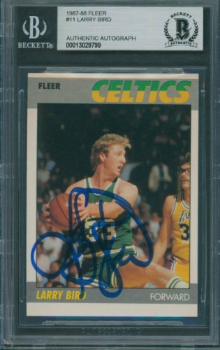 Larry Bird | Autographed Baketball Memorabilia & NBA Merchandise