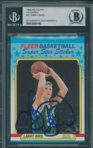 Larry Bird | Autographed Baketball Memorabilia & NBA Merchandise