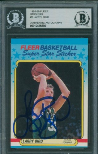 Larry Bird | Autographed Baketball Memorabilia & NBA Merchandise