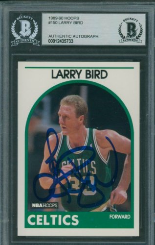 Larry Bird | Autographed Baketball Memorabilia & NBA Merchandise