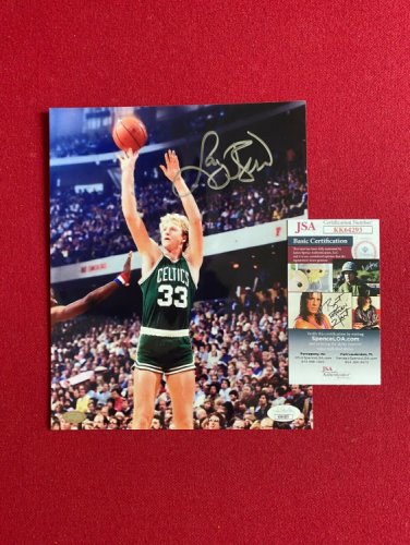 Larry Bird | Autographed Baketball Memorabilia & NBA Merchandise