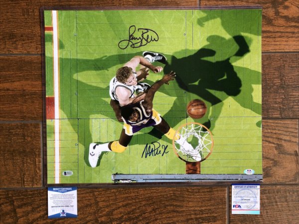 Larry Bird | Autographed Baketball Memorabilia & NBA Merchandise