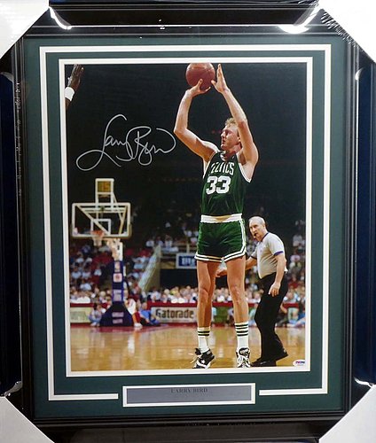 Larry Bird | Autographed Baketball Memorabilia & NBA Merchandise