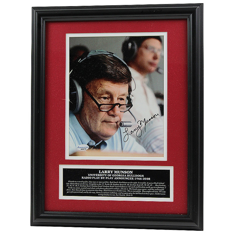 Autographed Framed Photos | Georgia Bulldogs | Signed Collectibles ...