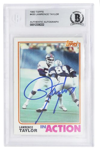 Lawrence Taylor Autographed Memorabilia | Signed Photo, Jersey ...