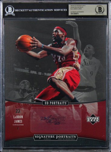 Lebron James Autographed Memorabilia | Signed Photo, Jersey ...