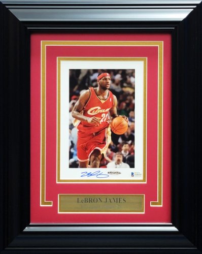 Lebron James Autographed Memorabilia | Signed Photo, Jersey ...