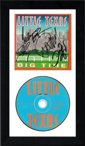 Little Texas Band Autographed Signed Big Time Album CD Cover w/ CD-5 ...
