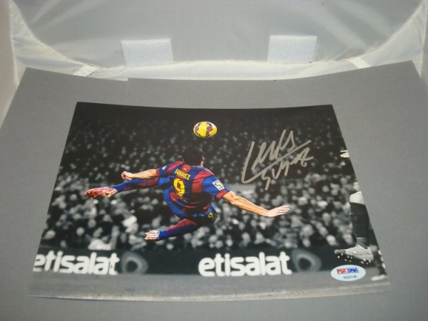 Luis Suarez Autographed Memorabilia | Signed Photo, Jersey ...