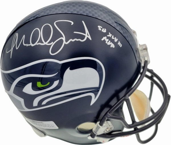 Seattle Seahawks Autographed Full Size Helmets | Signed Helmets