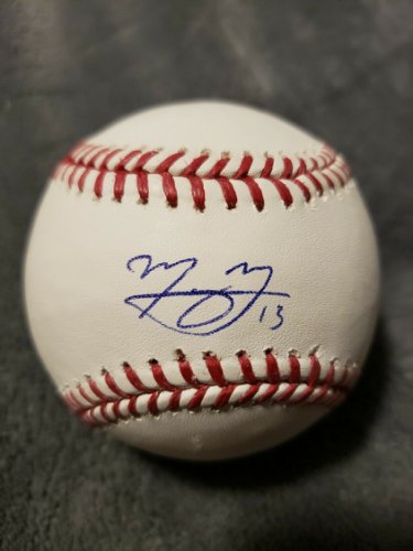 Manny Machado Autographed Memorabilia | Signed Photo, Jersey ...