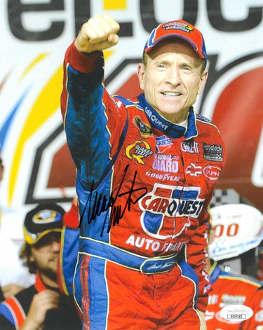 Mark Martin Autographed Signed Memorabilia Nascar 8x10 Photo - JSA ...