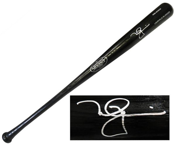 Mark McGwire Autographed Signed Louisville Slugger Black Baseball Bat