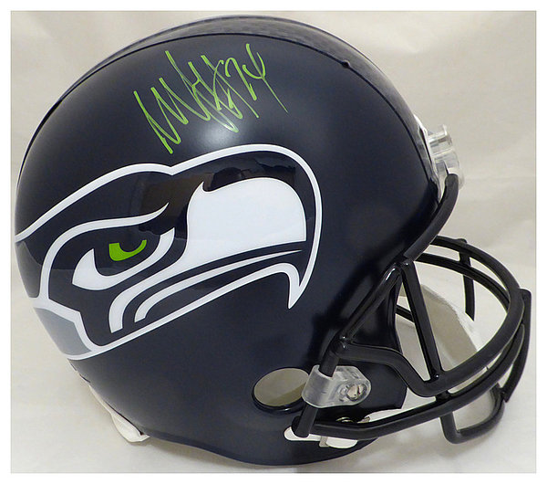 Seattle Seahawks Autographed Full Size Helmets | Signed Helmets